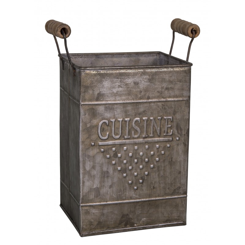 Porte-couverts "Cuisine" avec poignées bois par Antic Line, idéal pour ...