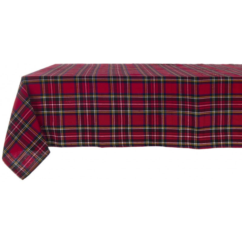 Nappe rouge à carreaux Rudloph 160 x 300 cm par Blanc Mariclo